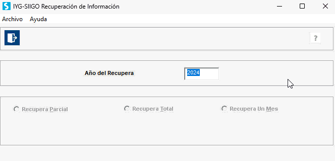 Generar proceso de recuperación - Portal de Clientes Siigo Software ...